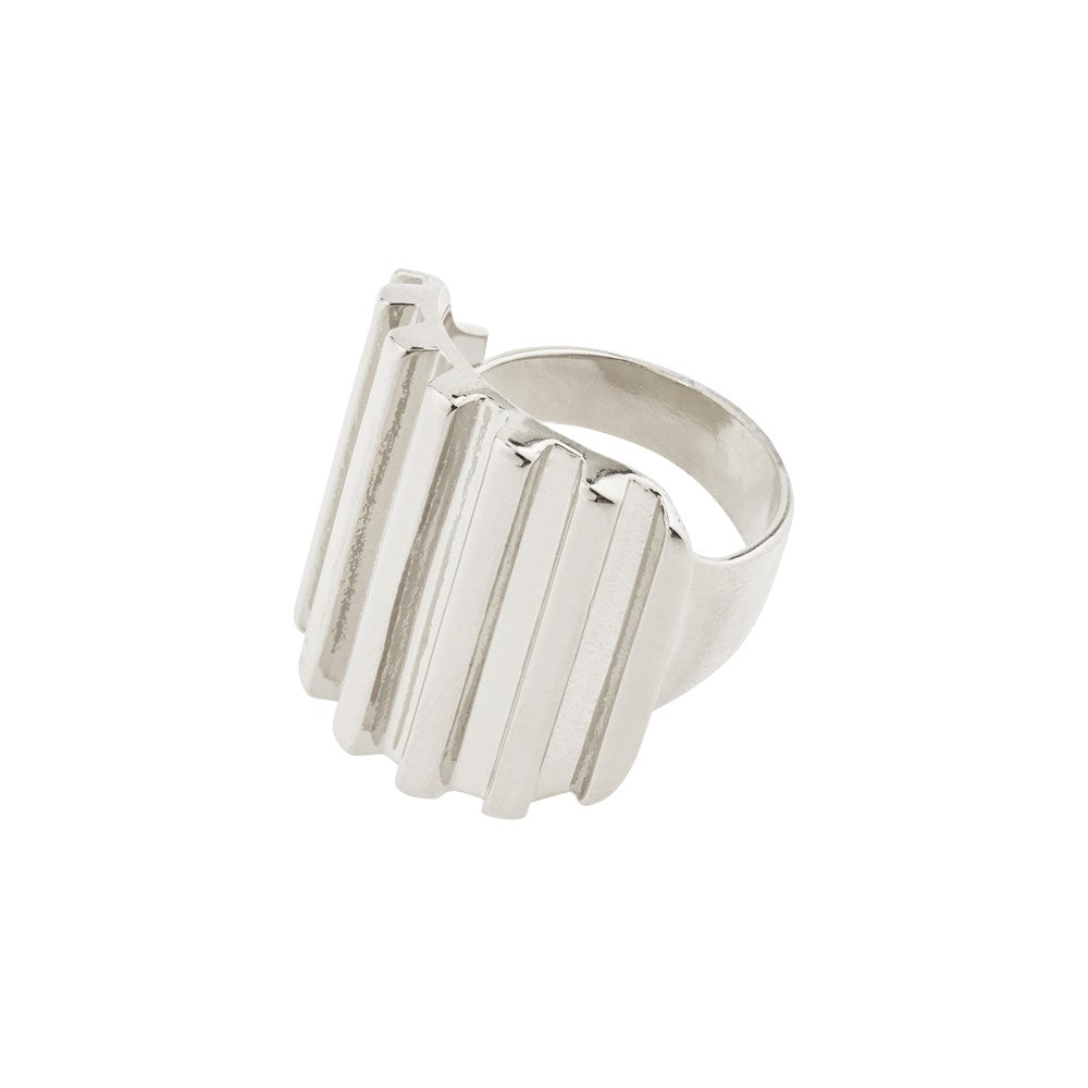 Laurel Recycled Ring - Silver Plated– Pilgrim Jewellery New Zealand